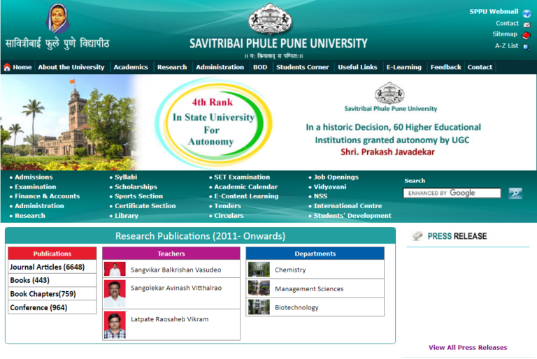 SPPU Result 2023 Check Pune University Result Online@UniPune